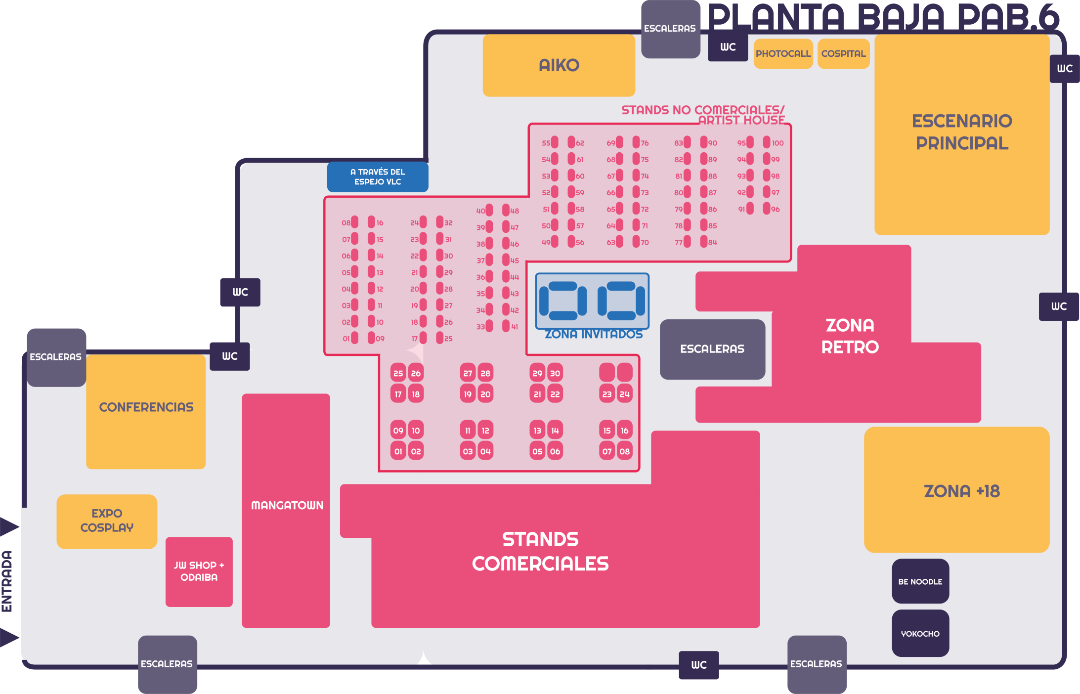 Plano – Japan Weekend Valencia – 23 y 24 de noviembre de 2024 – Feria ...